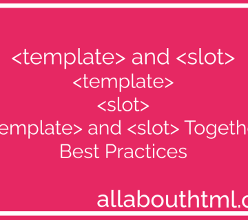 HTML Whitespaces and Comments - All About HTML